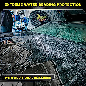 Meguiar's Hybrid Ceramic Liquid Wax, Meguiar's Hybrid Ceramic Wax with Advanced SiO2 Hybrid Technology - 16 Oz Bottle