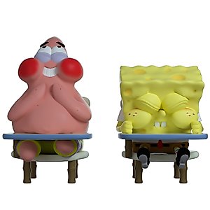 Youtooz Whats Funnier Than 24, 4" inch Vinyl Figure, Collectible Spongebob and Patrick from Funny Internet Meme What's Funnier Than 24 by Youtooz Spongebob Squarepants Collection