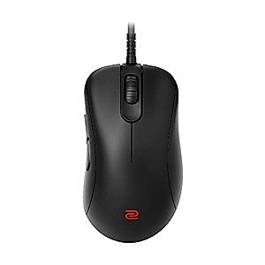 BenQ Zowie EC3-C Ergonomic Gaming Mouse | Professional Esports Performance | Lighter Weight | Driverless | Paracord Cable | 24-Step Scroll Wheel | Matte Black | Small Size