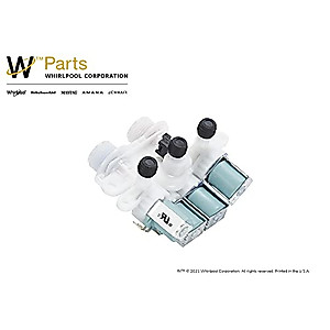 Whirlpool W11165546 Water Inlet Valve, Chrome