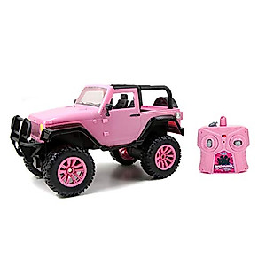 Jada Toys GIRLMAZING Jeep R/C Vehicle (1:16 Scale), Pink, Standard