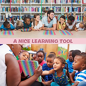 DK-SIMINA Multiplication Tables Games 12 X 12 Math Multiplication Flash Card Toys, Multiplication Games POP Create Various Multiplication Formulas for Teachers Two-Sided Multiplication Tables