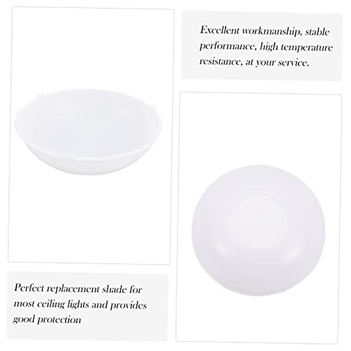 ORFOFE 5pcs Ceiling Lamp Shade Globe Ceiling Light Round Chandelier LED Lanterns Ceiling Lamp Lampshade Glass Floor Lamp Shade Alabaster Glass Shade Ceiling Lamp Shades Ceiling Lampshades