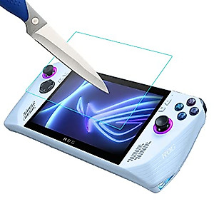 Mr.Shield [3-Pack] Screen Protector For ASUS Rog Ally [Upgrade Maximum Cover Screen Version] [Tempered Glass] [Japan Glass with 9H Hardness] Screen Protector with Lifetime Replacement