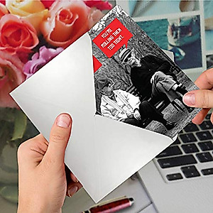 NobleWorks - 1 Funny Birthday Greeting Card with Envelope - Grown-Up Humor, Happy Birthday Card for Old Guys - Men Stiff Joints C7038BDG