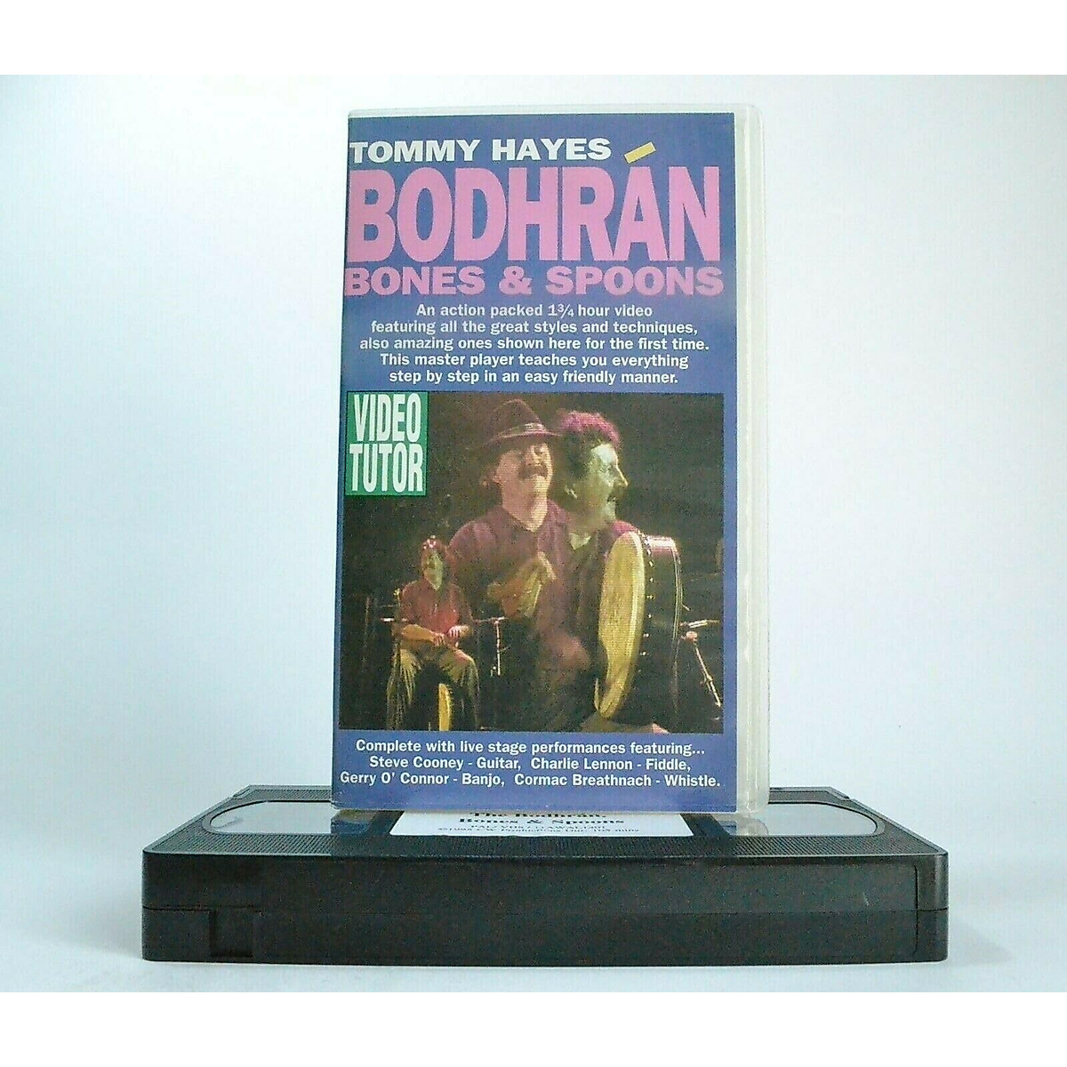 Tommy Hayes - Bodhran Bones & Spoons (VHS)