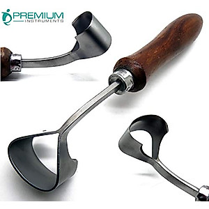 2 Pcs Veterinary Horse Hoof Double Edge & Swiss Knife 8" Premium Instruments