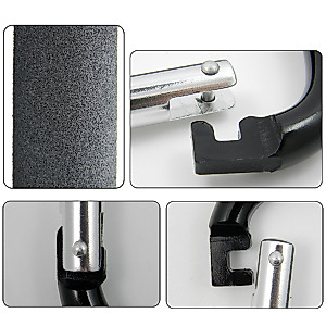 Stroller Hooks by Baby,2 pcs Carabiner Stroller Hook Organizer for Hanging Purses, Diaper Bag, Shopping Bags. Clip Fits Single/Twin Travel Systems, Car Seats and Joggers (Rose red)