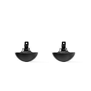 4PCS Back Paddles Compatible for PS5 Edge Controller Metal Replacement Paddles Buttons Adjustment Tool Paddles Trigger Stick Controller Accessoires(Black)
