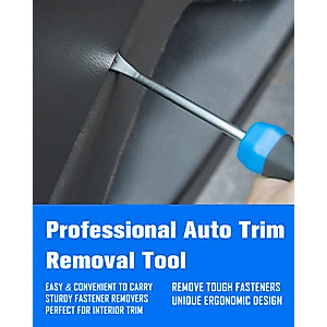 ROTATION Tack Lifter U Tip Nail Puller Upholstery Staple Remover Tool for Furniture, Auto