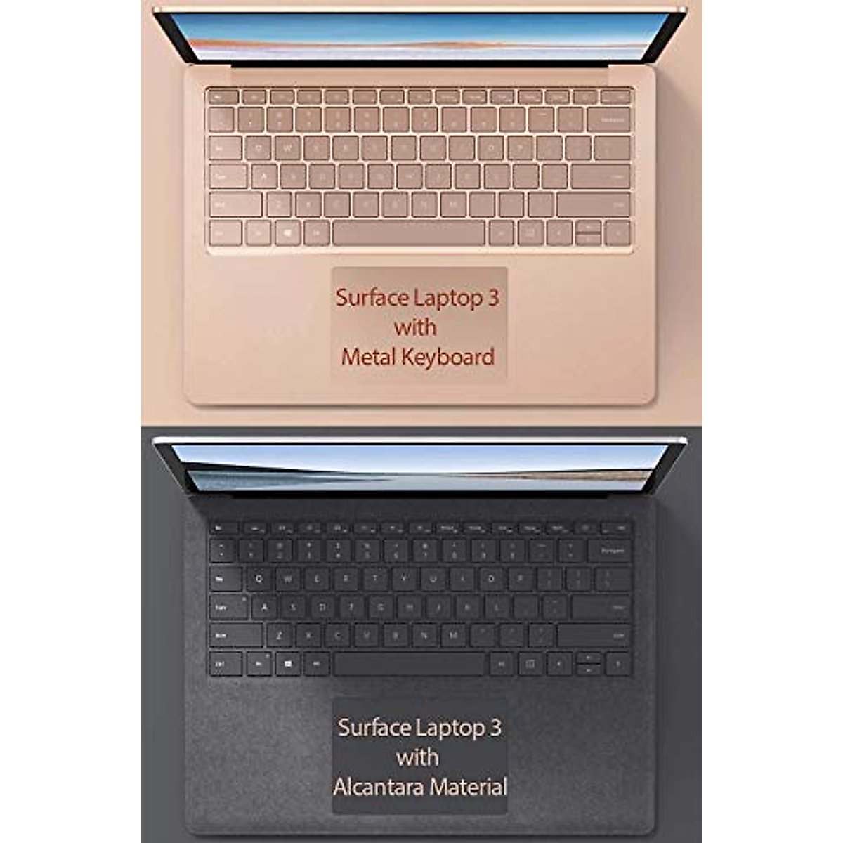mCover Case Compatible for 13.5" Microsoft Surface Laptop 5/4 / 3 Laptop with Metal Keyboard ONLY (NOT Fitting with Cheaper Surface Laptop Models with Alcantara Keyboard) - Clear