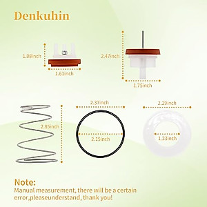 Denkuhin RK1-720A 720A Pressure Vacuum Breaker Repair Kit Replacement Fit Zurn Wilkins 1/2" 3/4" & 1 inch Pressure Vacuum Breaker - 2 Packs
