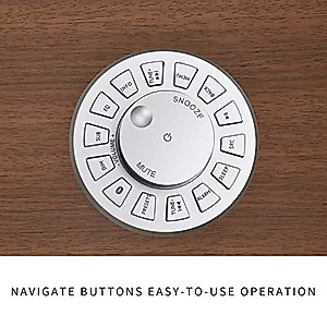 LEMEGA MSY3 Music System,WIFI Internet Radio,FM Digital Radio,Spotify Connect,Bluetooth Speaker,Stereo Sound,Wooden Box,Headphone-out,Alarms Clock,40 Pre-sets,Full Remote and App control-Walnut Finish