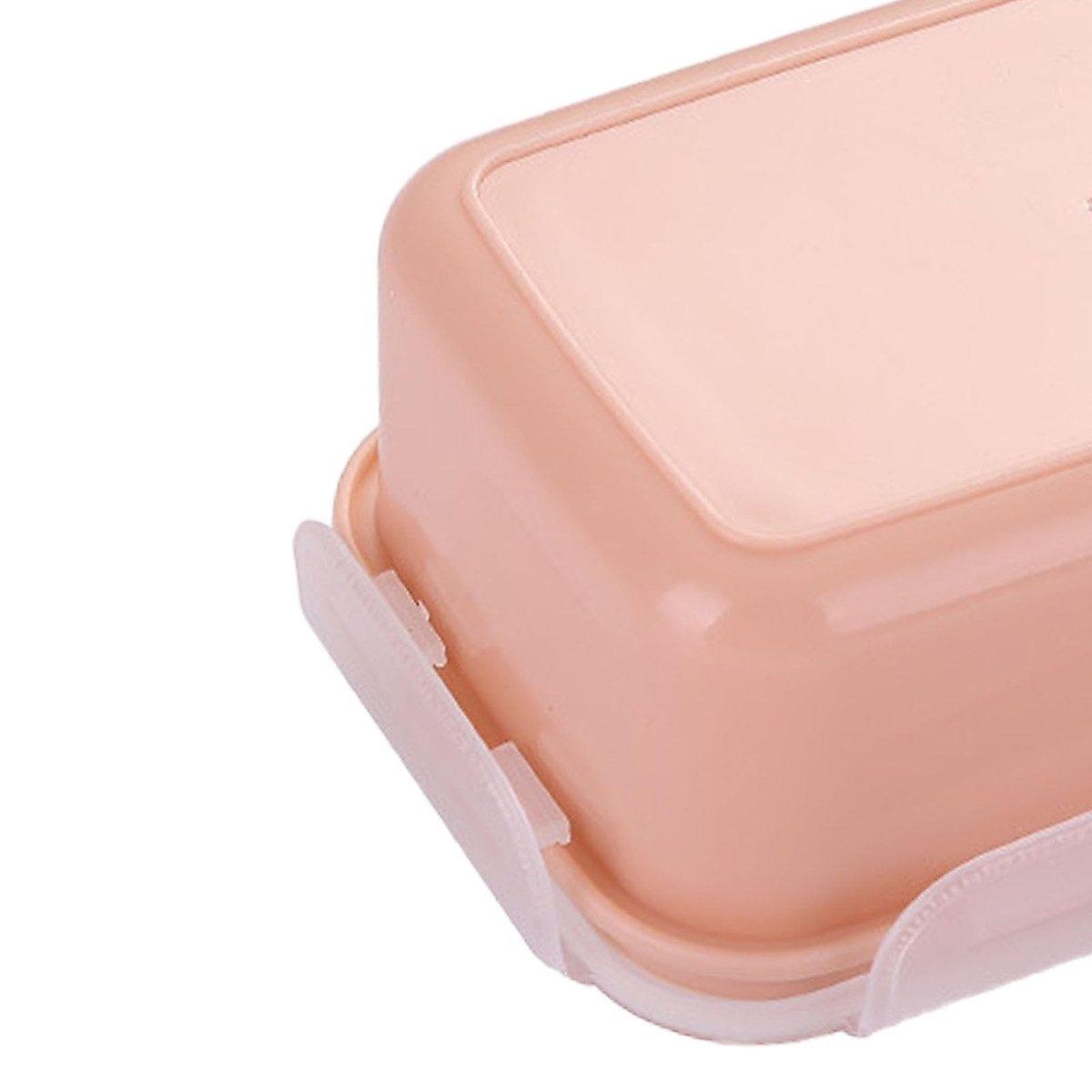 HarmonyBliss Rectangular Airtight Mini Food Storage Container Clear Lid Small Plastic Box Organizer Refrigerator Kitchen Pantry Essentials Compact Portable