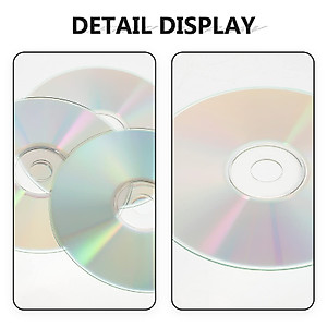 50pcs Hand Decorated Discs Decorative DIY Discs Creative Cd Discs DIY Household Cd Discs Home DIY Discs DIY Cd Discs Craft Material Bird Cd Discs Handmade DIY Cd Discs