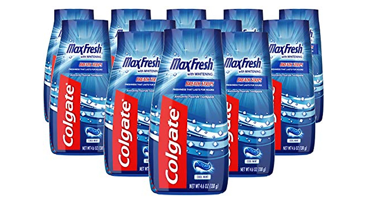 Colgate Max Fresh Whitening Toothpaste - 2-in-1 Oral Care