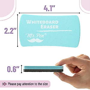 Mr. Pen- White Board Erasers, 8 Pack, Pastel Colors, Magnetic Dry Erase Erasers, Dry Erase Board Erasers, Magnetic Whiteboard Eraser, Dry Erasers for White Board, Magnetic Whiteboard Erasers