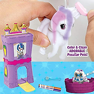 Crayola Scribble Scrubbie Peculiar Pets, Palace Playset with Yeti & Unicorn Toys, Kids Gifts for Girls & Boys, Ages 3, 4, 5, 6