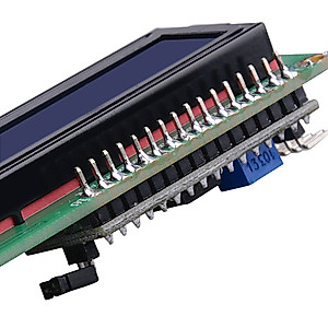 Qunqi IIC/I2C/TWI 1602 Display Module 16x2 Serial Blue Backlight LCD Module for Arduino UNO R3 MEGA2560