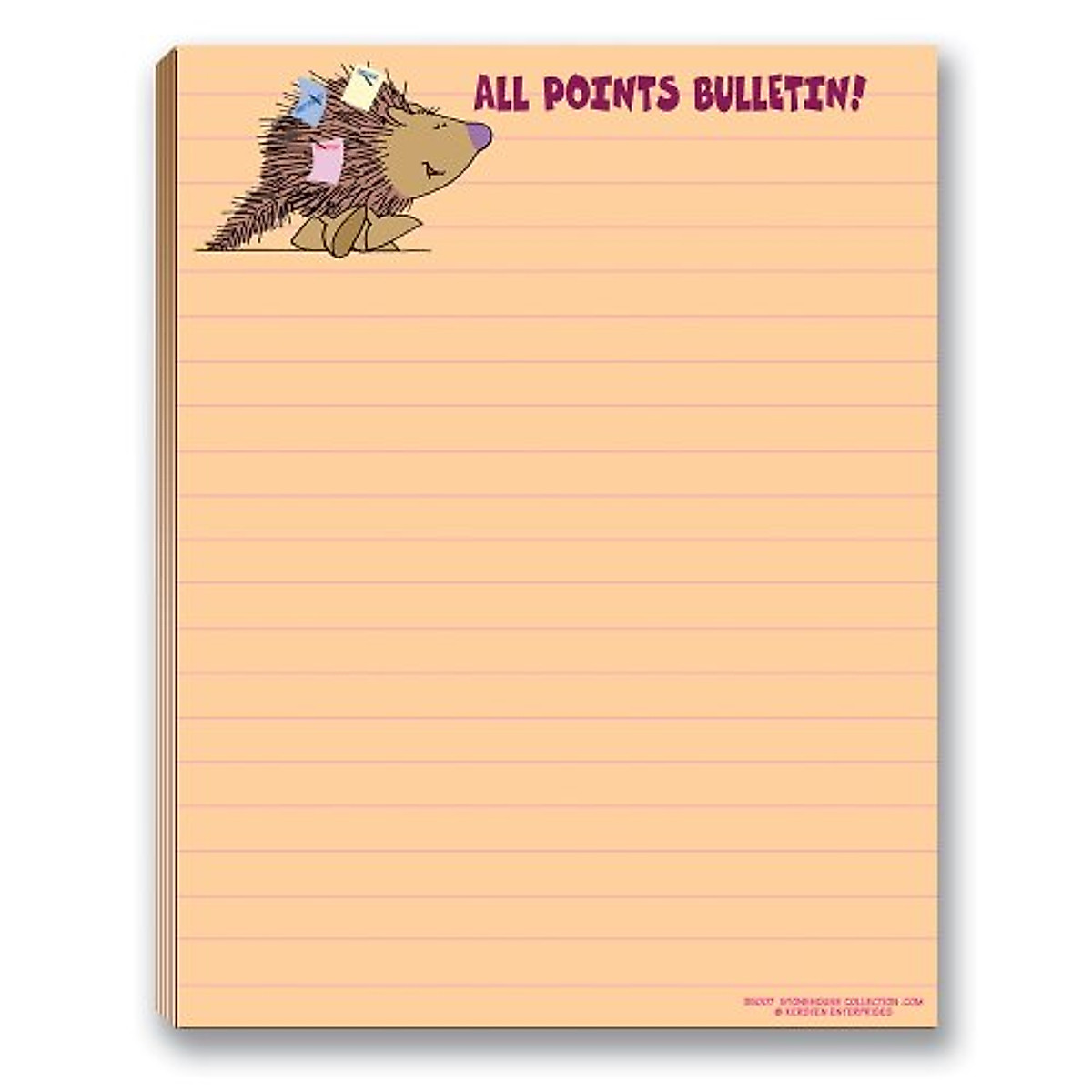 Stonehouse Collection Four Funny Notepad Assorted Pack - Great Gift Set - 4.25 x 5.5in - 50 Sheets Per Pad
