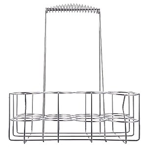 UPKOCH Wire Water Bottle Metal Wine Bottle Carrier Wire Bottle Carrier Wire Water Bottle Carrier Metal Wire Bottle Holder Metal Drink Carrier with Handle Metal Wine Rack Metal Wine