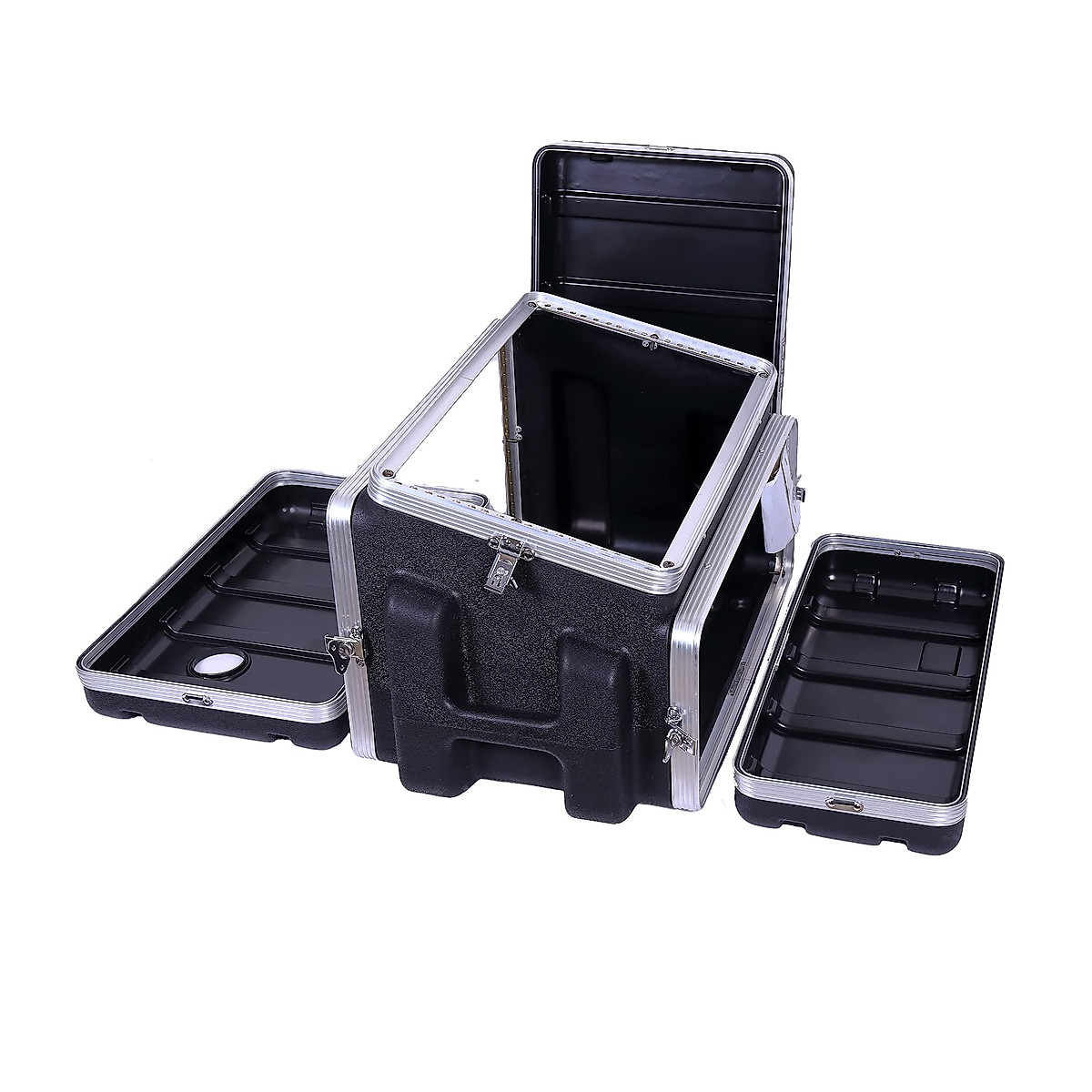 Crossrock Console Rack case 7U Slant top 2U Front and 6U Rear(CRC7U2U6U), Console-7U/2U/6U