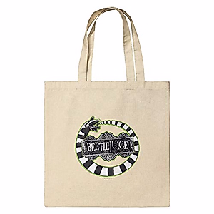 Beetlejuice Beetle Worm Grocery Travel Reusable Tote Bag