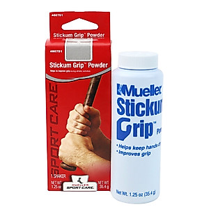 Mueller Stickum Grip Powder 1.25 oz Shaker - Fast & Easy Application! #490751