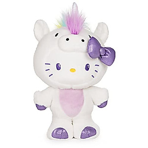 GUND Sanrio Hello Kitty Unicorn Plush Stuffed Animal Cat, 9.5"