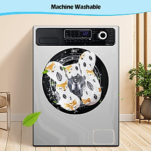 KAKIBLIN Baby Neck Pillow, Upgraded Baby Support Pillow for Head and Neck, Baby Head Pillow Baby Neck Pillow for Car Seat,Pushchair,Travel(Yellow Fox)