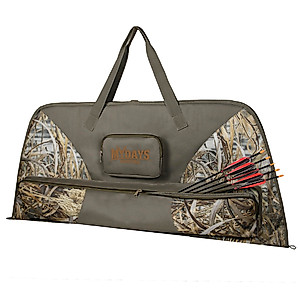 MYDAYS Compound Bow Case, Camo Soft Bow Case with Thick Protective Foam Padding for Archery Accessories,41” (Camo, 41”)