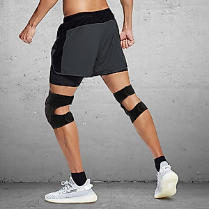 Monbessi Knee Pads Gardening, Unisex-Adult Work Knee Pads Suitable for Garden, House Cleaning, Construction Work, Flooring Kneepads with Thick EVA Foam Padding