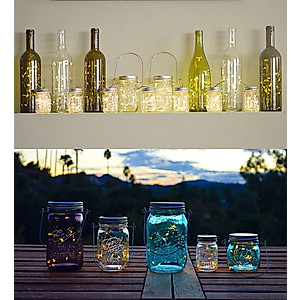 musscccm 12 Pack Stainless Steel Wire Handles (Handle-Ease) for Mason Jar, Ball Pint Jar, Canning Jars, Mason Jar Hangers and Hooks for Regular Mouth, Set of 12, Silver