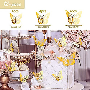 Pink and Gold Birthday Party Decorations for Women with Happy Birthday Banner,Curtains, Butterfly Wall,Circle Dots Garland,Tissue Pompoms,Paper Tassels Garland Birthday for Her