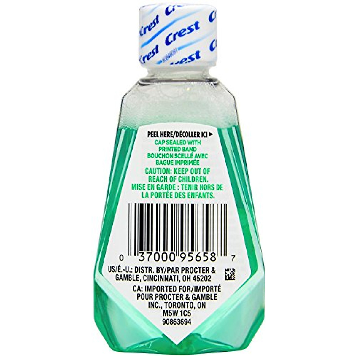 Scope Travel Size Mouthwash Classic Original Mint 1.2 Oz 48 Pack