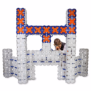Blaster Boards - 6 Pack | Kids Fort Building Kit for Nerf Wars & Creative Play | 276 Piece Set