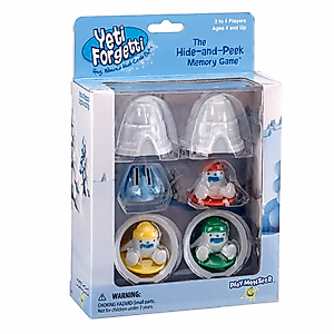 Yeti Forgetti -- Award-Winning Children's Game -- Hey, Where'd That Crab Go? -- Ages 4+ -- 2-4 Players
