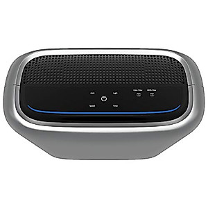 Oreck Air Response Air Purifier, HEPA and Carbon Filtration For Home, Quiet, Large, Silver, WK16002