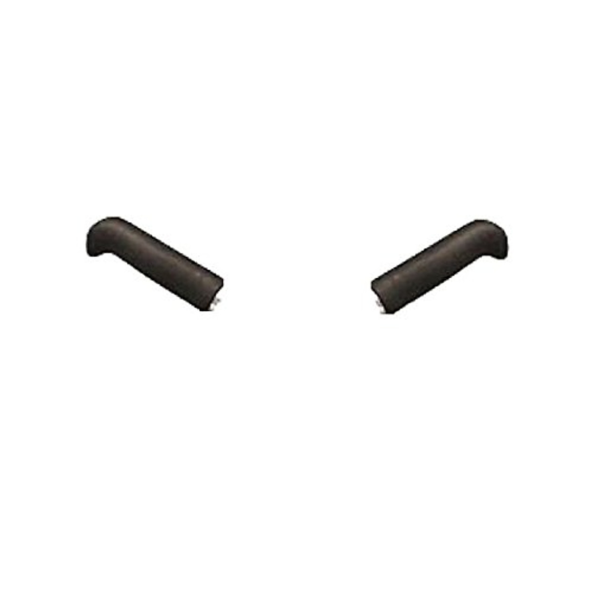 (Pack of 2) Magliner 1-1/8" OD Handles Ergo Design Black Rubber Hand Grips