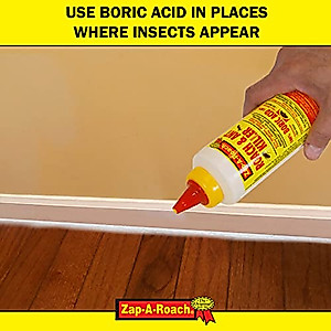 Zap-A-Roach 3 Pk, Boric Acid Roach & Ant Killer NET Wt. 5 Oz. (142 GMS) Each