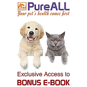 All-in-One Dog & Cat Probiotics, Hip Joint Pain Relief Formula, Vitamins, Digestive Enzymes, Antioxidants, Minerals, Glucosamine, MSM, Chondroitin, 100 Servings, 37+ Years Reputation - SIMIEN PureAll