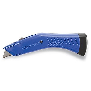 Lutz 35699#357 Blue Quick Change Heavy Duty Utility Knife and Plastic Holster (357-BL)