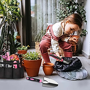 Garden Tool Set, YZNlife Garden Tools Set for Women, 16 Pieces Stainless Steel Heavy Duty Gardening Tools with Non-Slip Rubber Grip and Garden Bag for Gardening Work