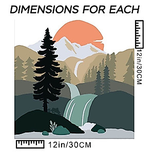 Paint by Numbers Paint-by-Number for Adults 3 PCS 12 * 12inch Paint Numbers Kit with Frame Paint by Number for Adults Beginner Acrylic Paint Kits for Adults Home Wall Decor Desktop Decoration