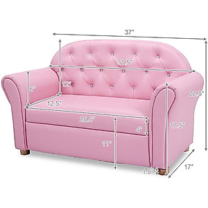 ReunionG Kids Sofas, Pink