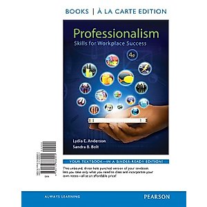 Professionalism: Skills for Workplace Success