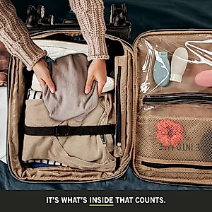 Kenneth Cole REACTION Chelsea Chevron Quilted Luggage, Black, 20-Inch Carry On