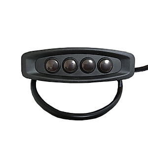 FR 4 Round Button Handset for Powered Recliners, Adjust Recline with Two Motors