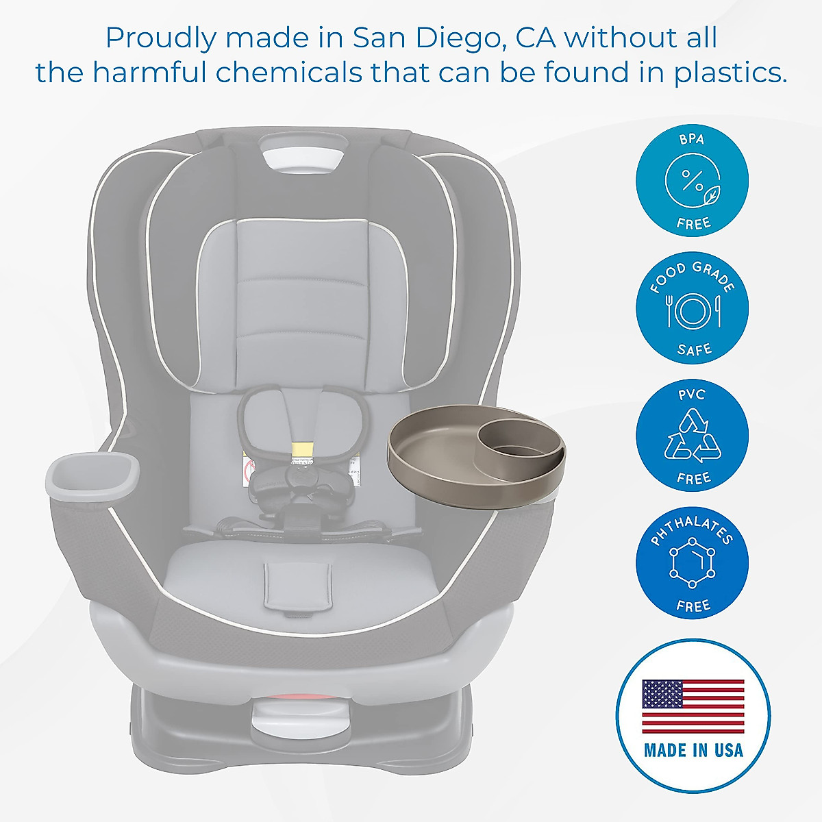 My Travel Tray - Charcoal