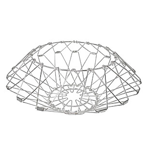 Decorative Flexible Wire Folding Fruit Basket by Trademark Innovations